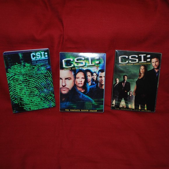 Media | Csi Crime Scene Investigation Dvds Season 2 4 5 | Poshmark